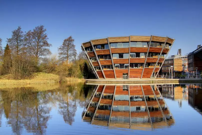 Modernong Jubilee Campus, Nottingham University. Kredito sa Hulagway: Alastair Wallace / Shutterstock.com