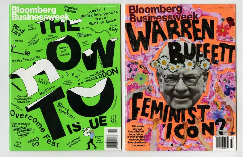 Titelblätter für die Bloomberg Business Week