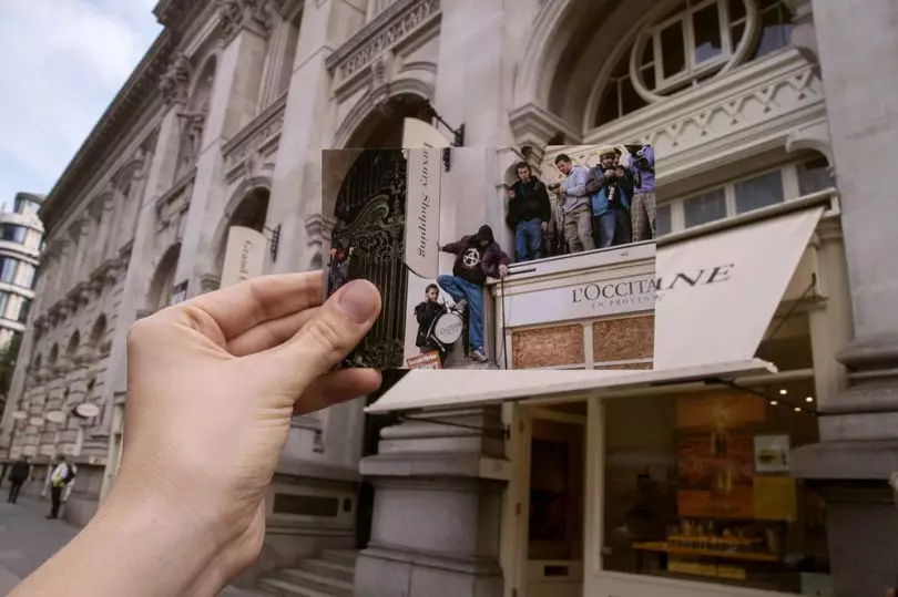 G20 Double Takes : Photographies avant et après des manifestations dans les rues de Londres 7869_3