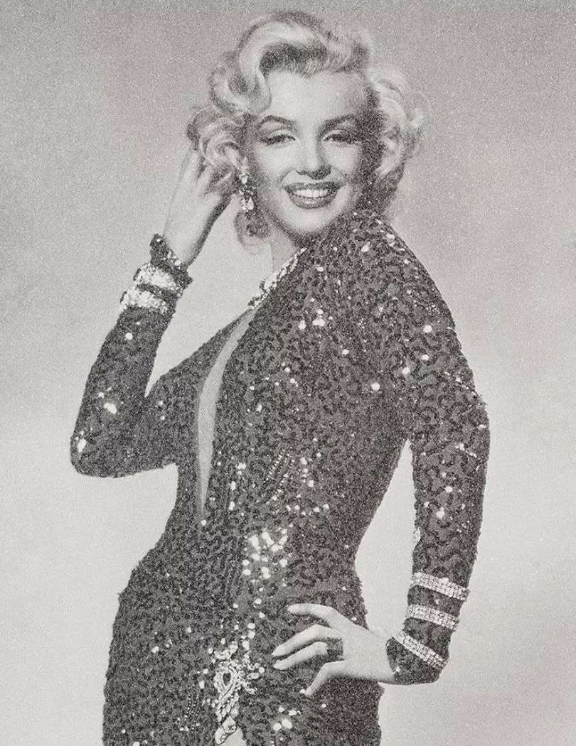 Diamond Dust thêm phần lấp lánh đáng kinh ngạc vào những hình ảnh mang tính biểu tượng của Marilyn Monroe 7880_4