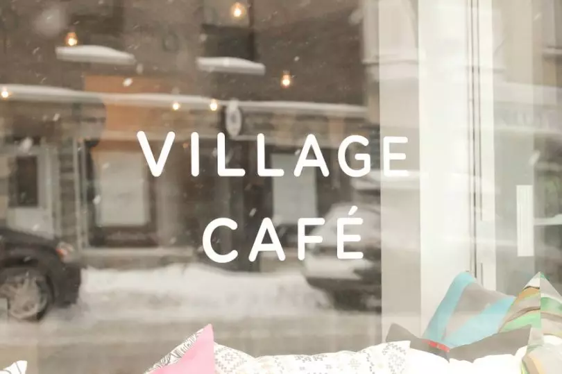 Branding lucu sareng lucu pikeun kafe ramah orok énggal di Montréal 7931_5