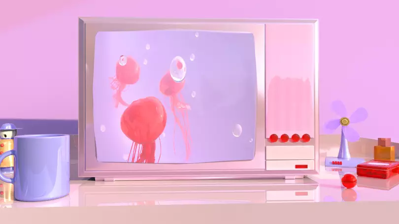 Visite a nostalgia de Rebeka Mór em seu encantador curta-metragem 3D Shimmers 830_4