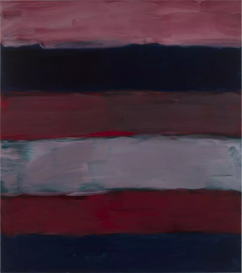 Sean Scully၊ လိုင်းဖုန်း Black Veined Oisin၊ 2017