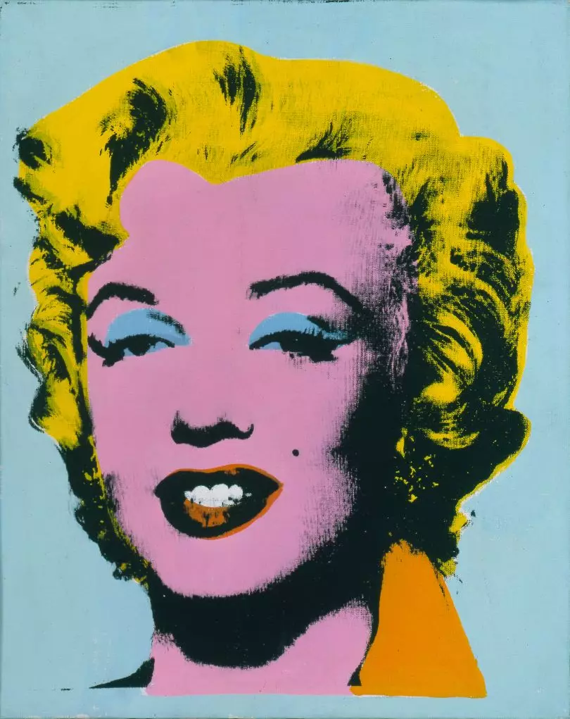 Andi Warhol, Mint Marilyn (Turkuaz Marilyn) 1962. © 2019 Andy Warhol Visual Arts, Inc. Photo: Doroti Zeidman