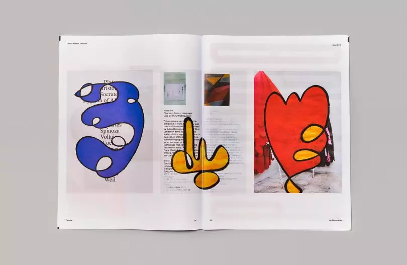 D'Elena Miska kreéiert Zenzine, e Printmagazin vu Collagen, Doodles a Konscht fir Adobe 8495_5