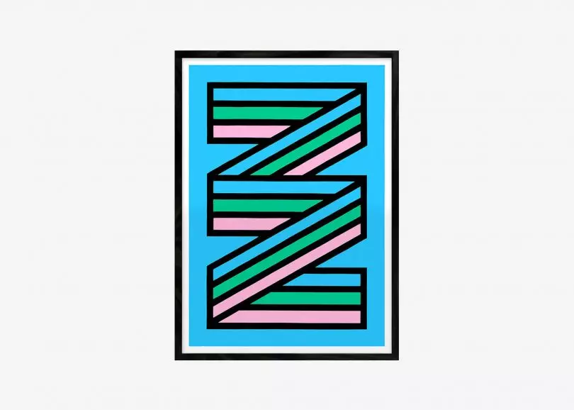 Bolsa mixta: las obras de arte abstractas de colores brillantes de Jesse Mallon de los bocadillos favoritos 8593_6