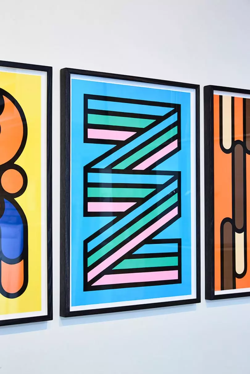 Bolsa mixta: las obras de arte abstractas de colores brillantes de Jesse Mallon de los bocadillos favoritos 8593_9