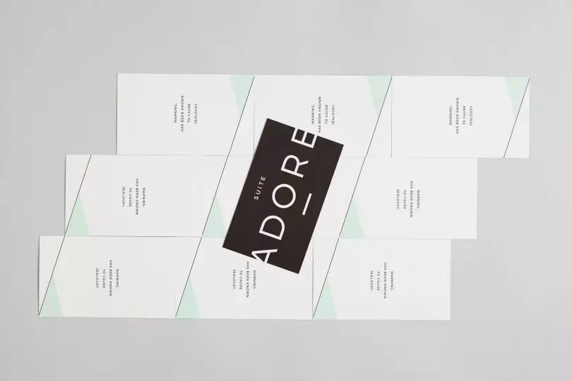 Blok 挂起了另一个伟大的品牌标识，这次是为奢侈品零售商 Suite Adore 8610_10