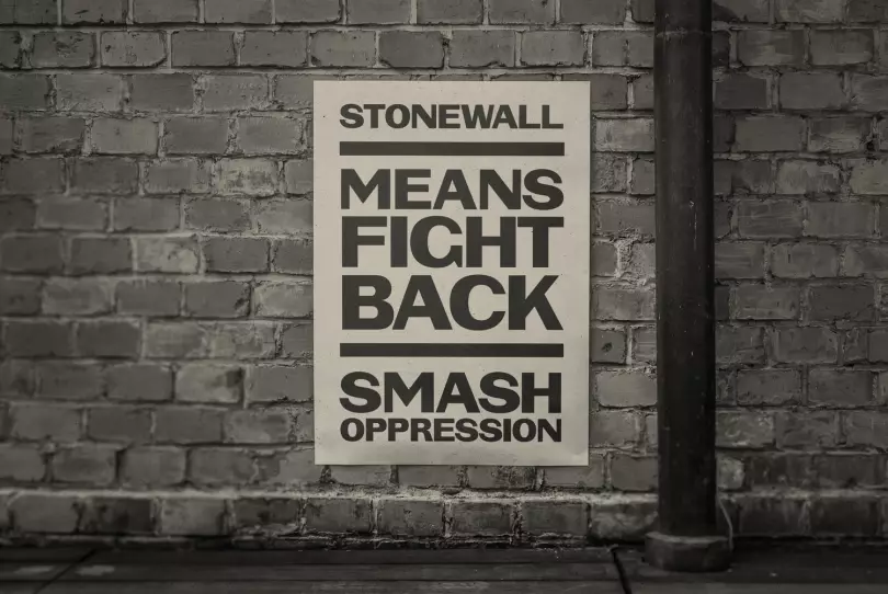 Stonewall poster od Vocal Type