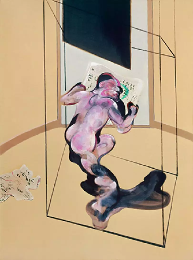 Figure in Movement (1972) © The Estate of Francis Bacon. Hemû maf parastî ne. / DACS, London / ARS, NY 2022