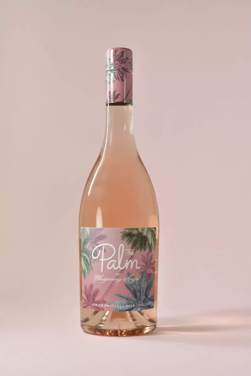 Design Bridge's evokativen, Kalifornien coole Branding fir The Palm: en neie Rosé 8728_5