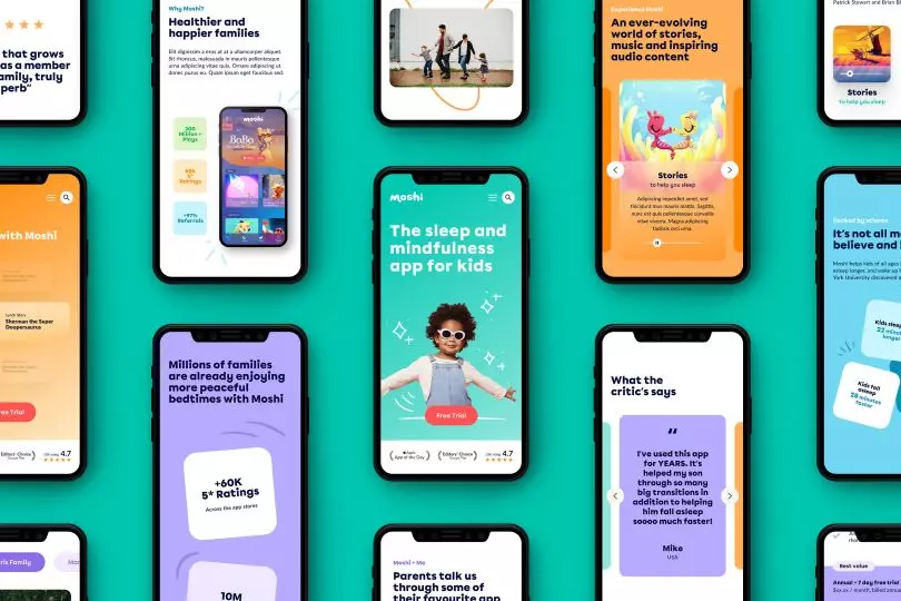 Fiasco Design e Moshi trazem mindfulness para a próxima geração com site e aplicativo redesenhados 872_1