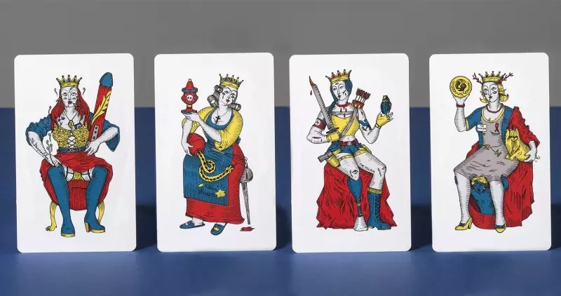 Elisa Seitzinger'in baş döndürücü Tarot kartları destesi, Minor Arcana