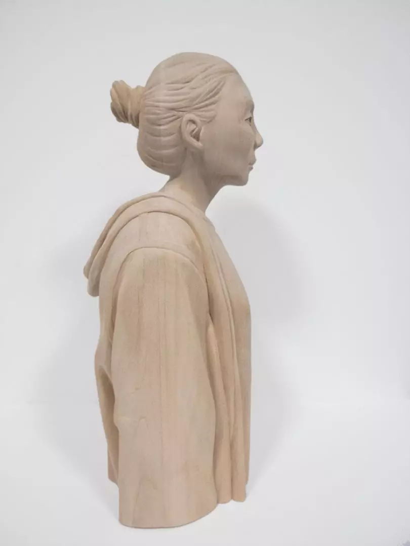 Distressed Wood: le sculture meravigliosamente inquietanti di Paul Kaptein 8752_3