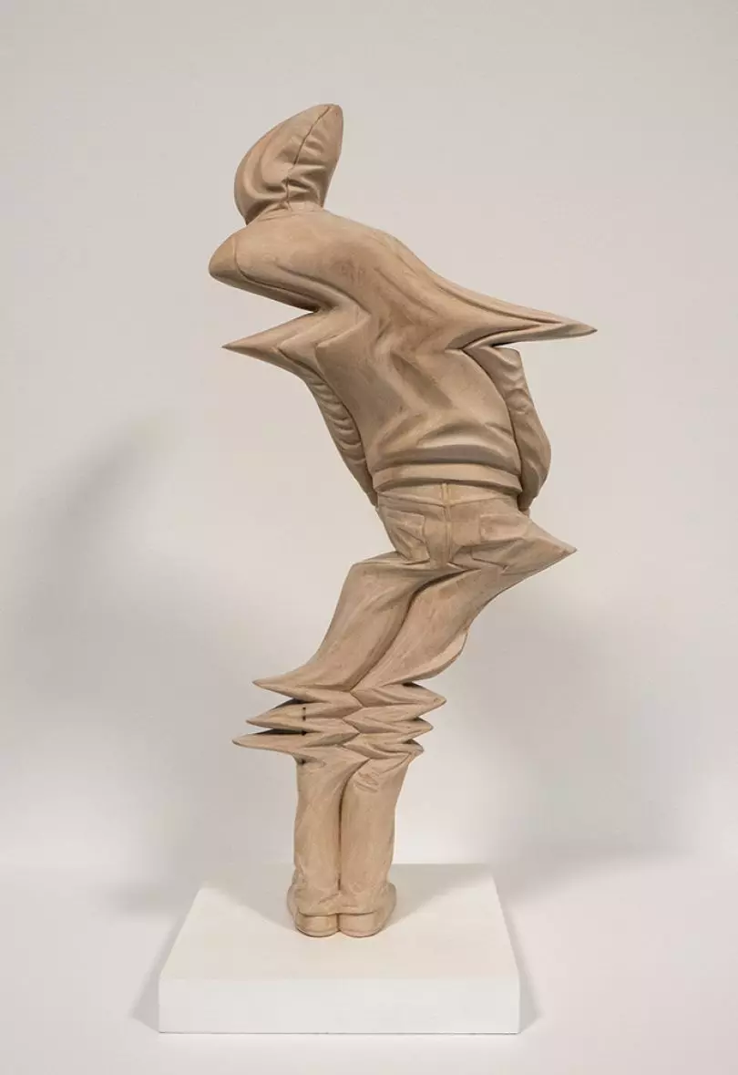 Distressed Wood: le sculture meravigliosamente inquietanti di Paul Kaptein 8752_6