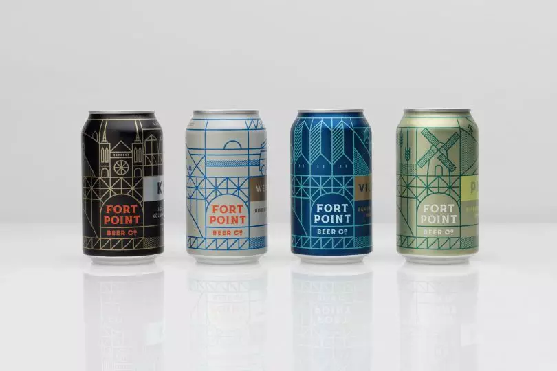 Manual crafts a refreshing brand identity for Fort Point, San Francisco's latest brewery 8797_3