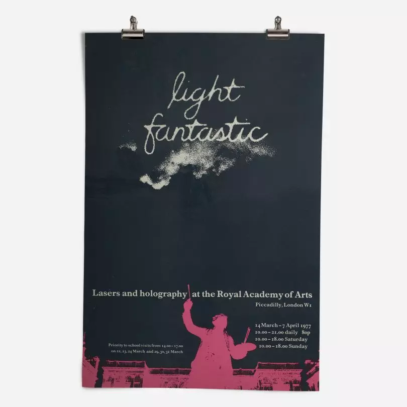 RA Light Fantastic Exhibition 1977 โปสเตอร์มหากาพย์จาก Royal Academy of Arts Collection