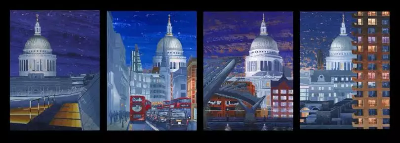 Love London: L-artist Peter Brimelow jgħix mill-kanċer u jpinġi l-imħabba tiegħu lejn il-kapitali 8826_5