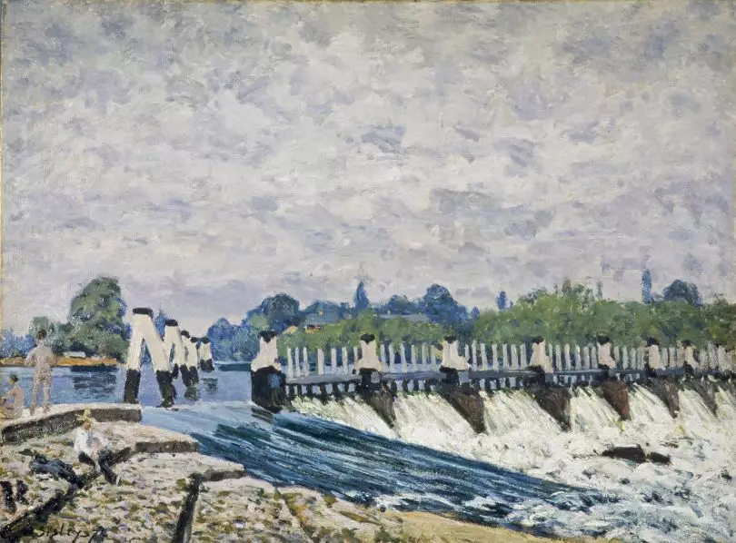 Claude Monet (1840 - 1926) Charing Cross Bridge 1899 - 1902 Farba olejna na płótnie 650 x 1000 mm Kolekcja prywatna