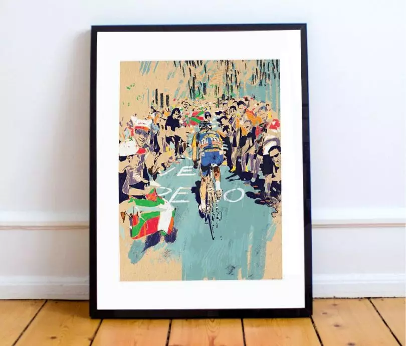 Top 10 door de Tour de France geïnspireerde prints voor creatievelingen die gek zijn op fietsen 884_2