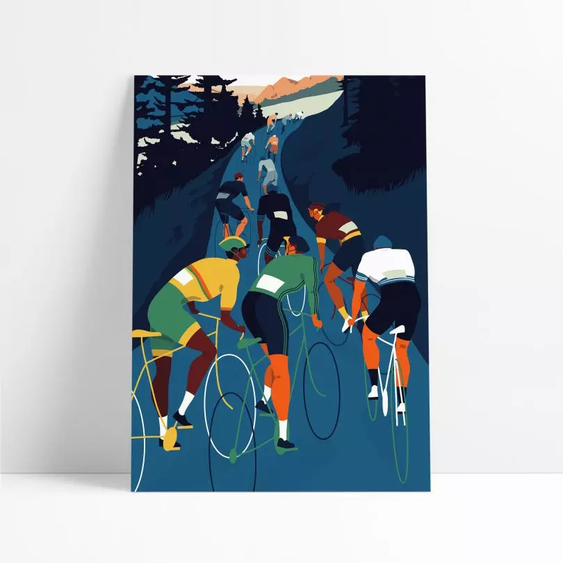 Top 10 door de Tour de France geïnspireerde prints voor creatievelingen die gek zijn op fietsen 884_5