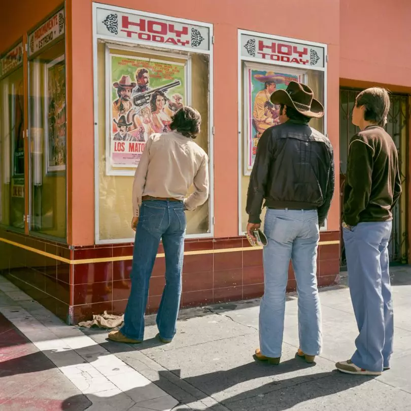 Filmposters, Mission Street, 1984 © Janet Delaney