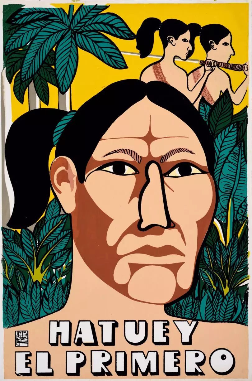 Gladys Acosta Ávila, 1992, Screenprint, OSPAAAL, Bộ sưu tập Mike Stanfield