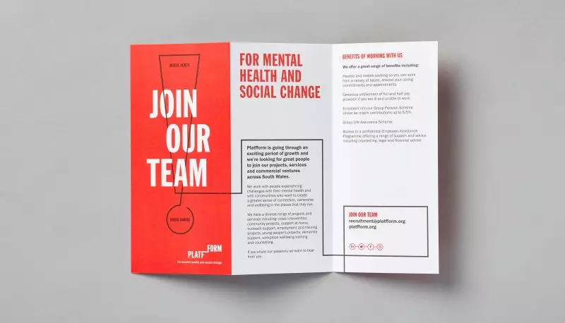 Mental health charity unveils a new name and ‘connected’ identity crafted by Clout