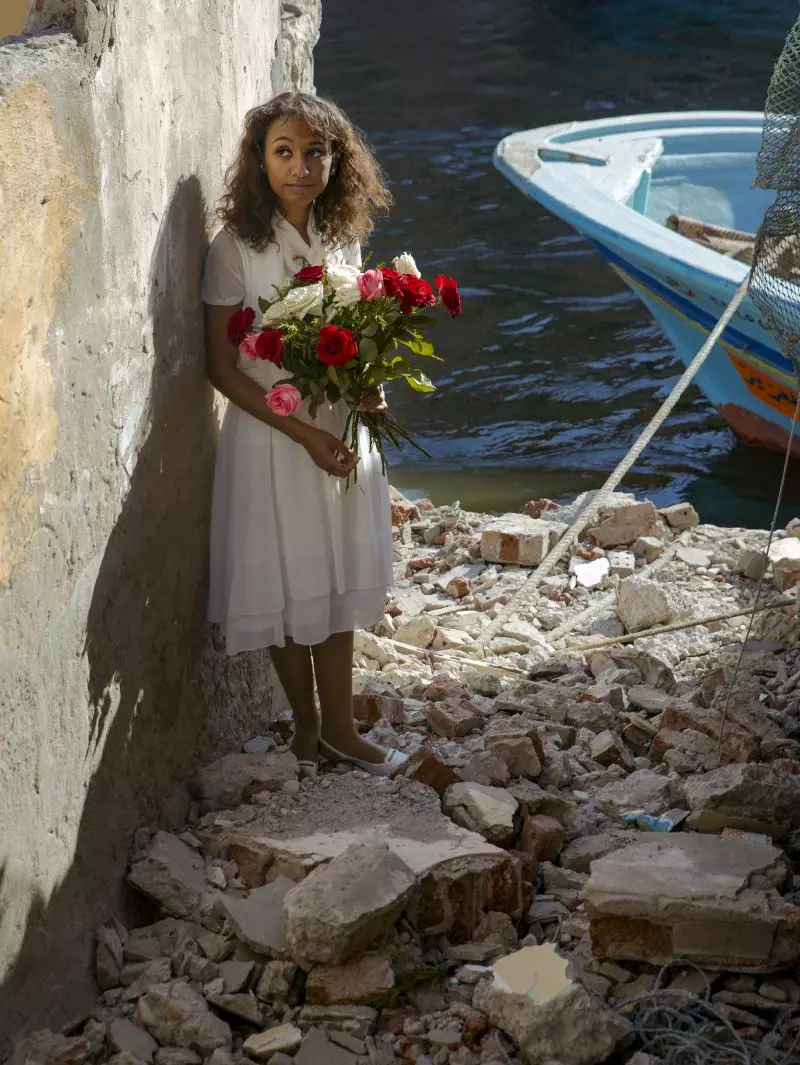 Fotografías de Samar Baiomy que documentan el impacto de la subida del nivel del mar en la 'Pequeña Venecia' de Alejandría