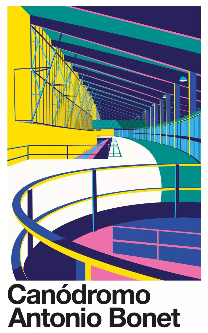 Bonet: Espléndidas ilustraciones coloristas que homenajean al arquitecto Antonio Bonet 9056_2