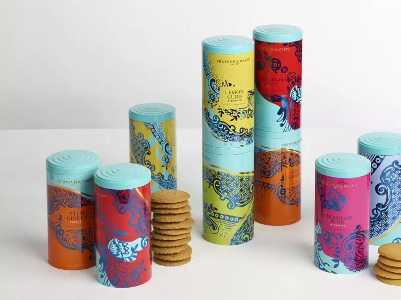 Design Bridge crée des emballages dynamiques pour la gamme principale de biscuits de Fortnum & Mason 9061_1