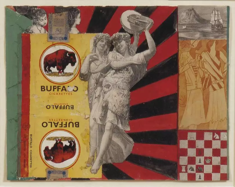 Pauline Boty, Untitled (Buffalo), 1960/61. Ka tlhompho ea Gazelli Art House