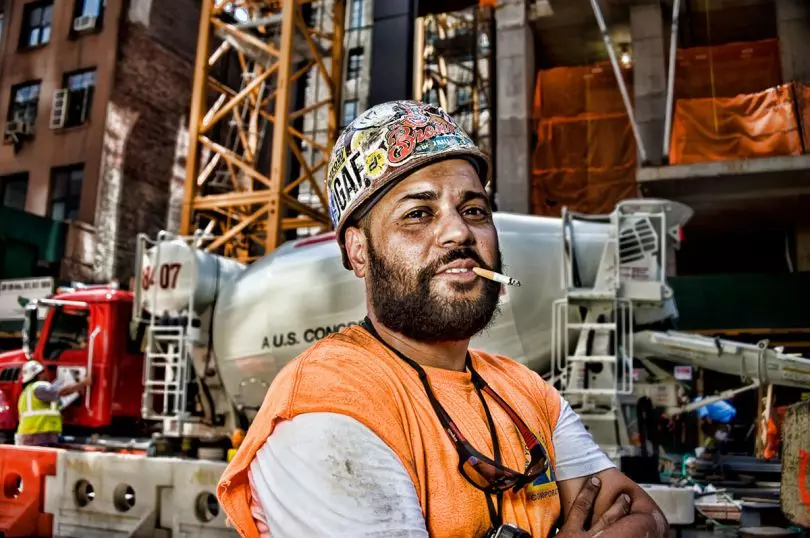 Niujorko „Hardhats“: Lelandas Bobbé fotografuoja nuostabius žmones, statančius Didįjį obuolį 9088_17