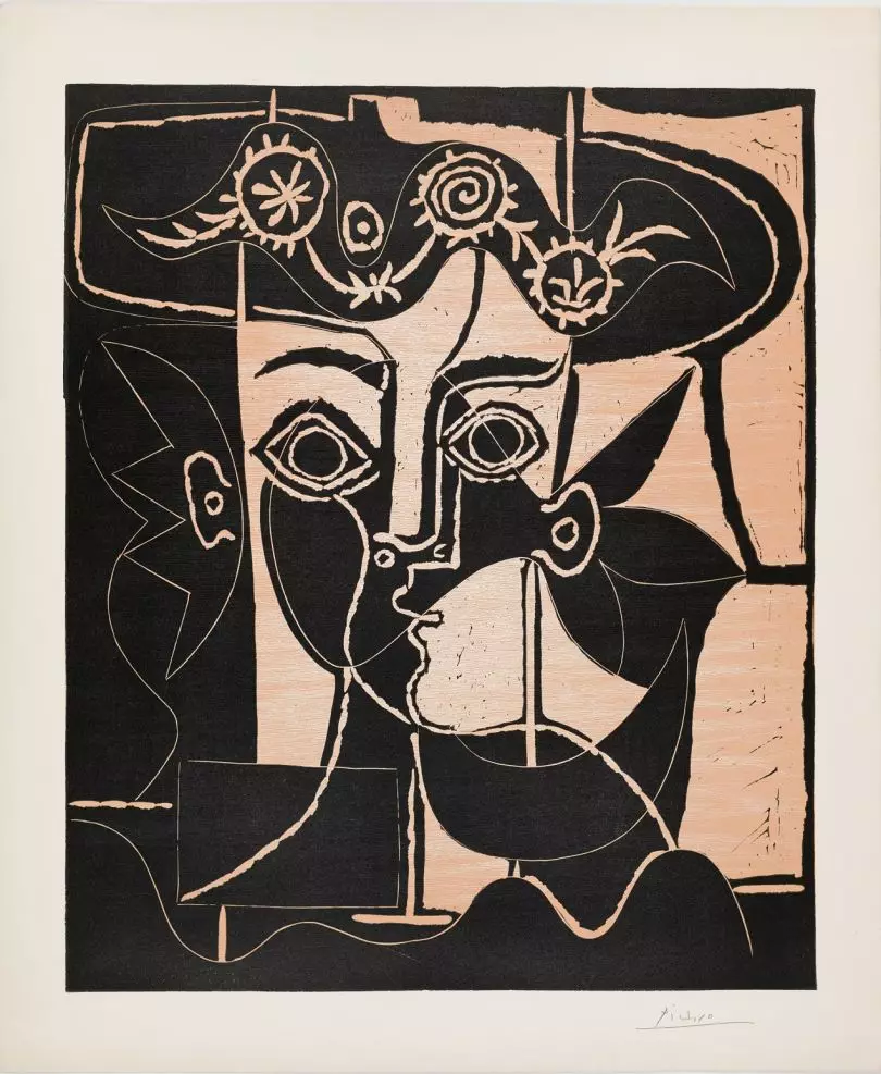 Picasso „Grande Tête de Jacqueline au Chapeau“