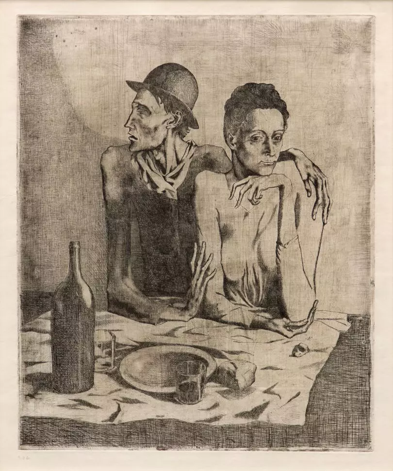Picasso „Le repas frugal“