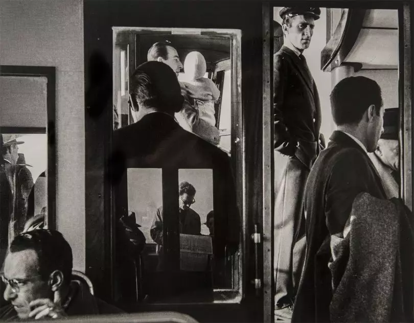Bir vapurda, Venedik, 1958 - Gianni Berengo Gardin