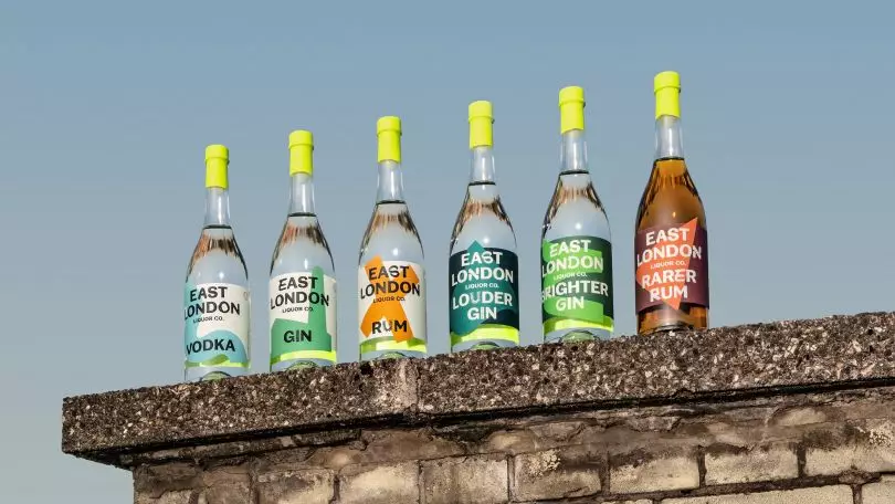 Prenova blagovne znamke Ragged Edge za East London Liquor Co. daje nekaj lokalnega 