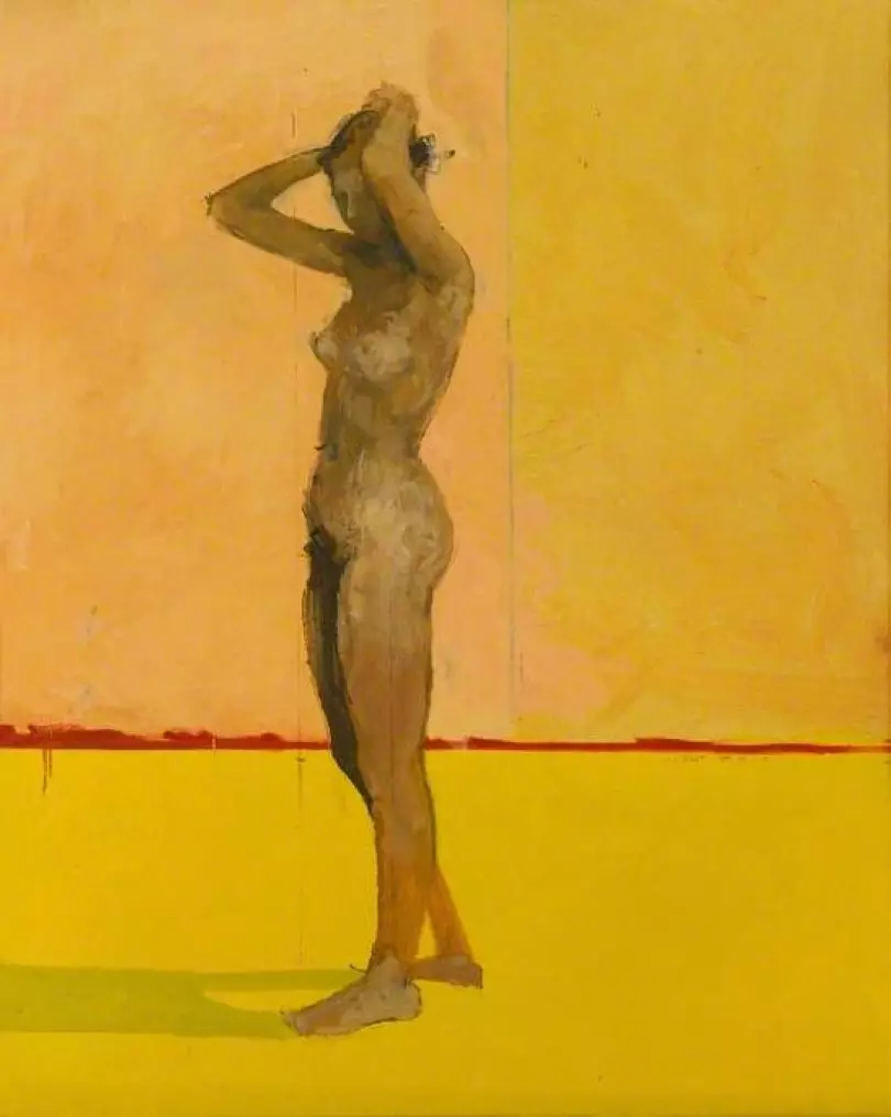 Victor Willing, Nu debout, 1955, huile sur toile © The Artist's Estate. Collection du Conseil des arts, Southbank Centre, Londres