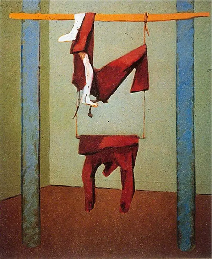 Victor Willing, Swing, 1978, olje på lerret © The Artist's Estate. Pallant House Gallery, Chichester, på lån fra Colin St John Wilson, siden 2004