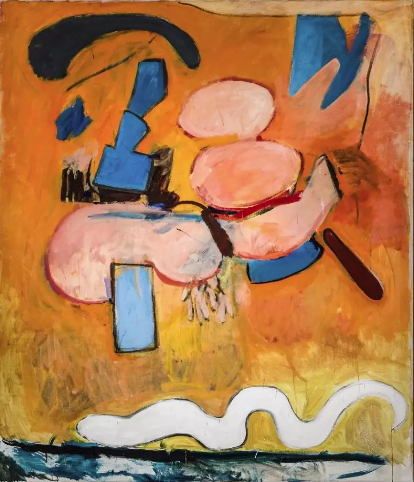 Виктор Уиллинг, Бе унвон, 1961, равған дар рун © The Artist's Estate