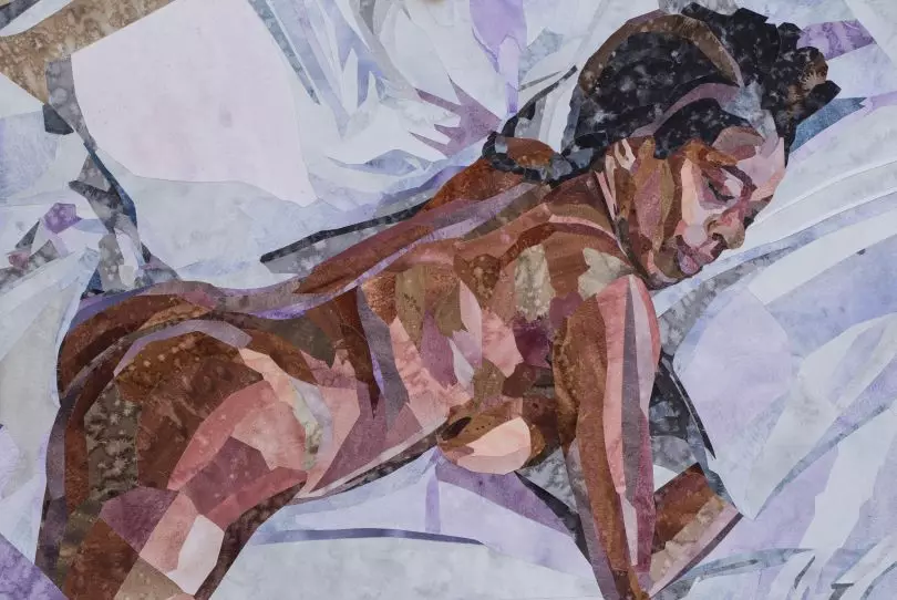 As novas pinturas de YoYo Lander exploram o que significa ser negro e forte em posições vulneráveis 9269_9