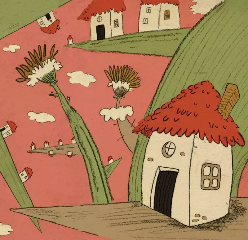 Kat Tzingounakis ilustras kiel moderna Dr Seuss