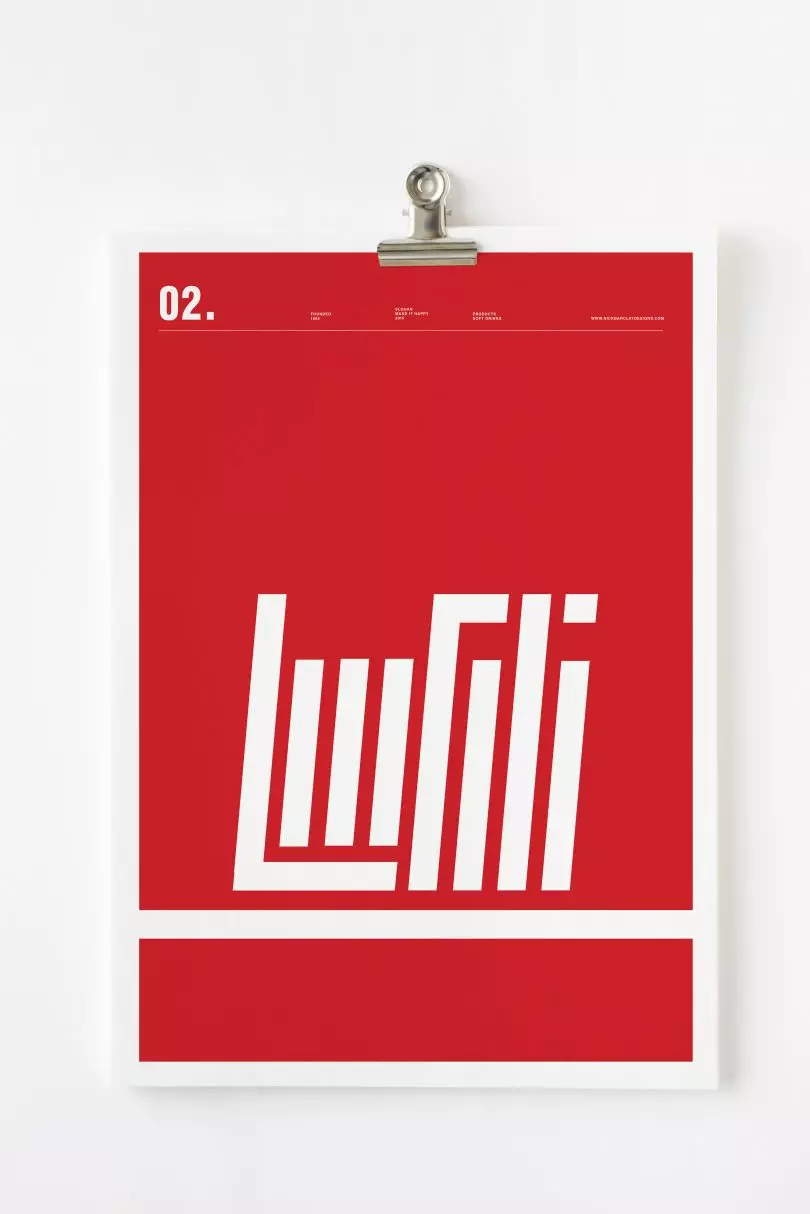 Minimalistische posters van enkele van 's werelds beroemdste logo's 9405_5