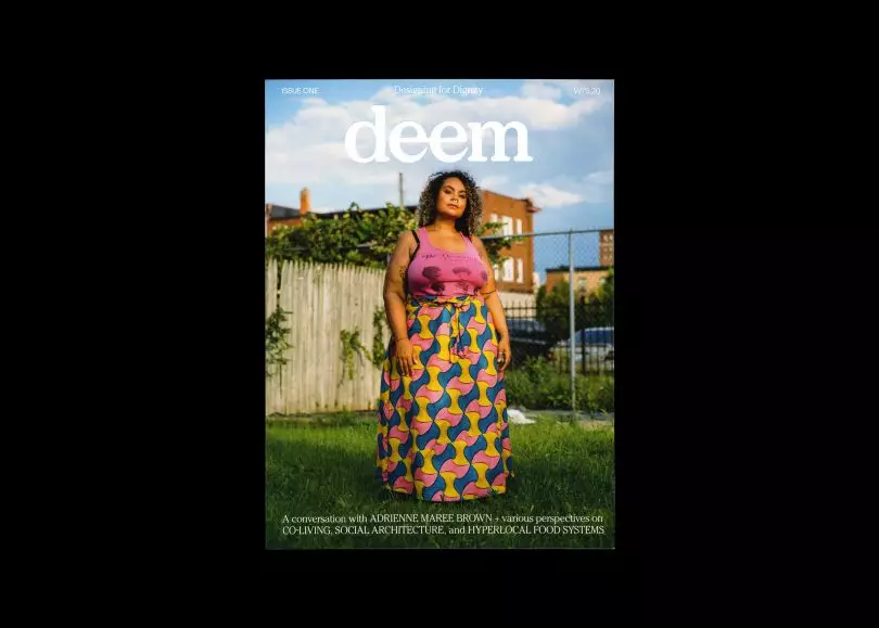 Deem Issue One. Ugedriwwe vun Deem Journal