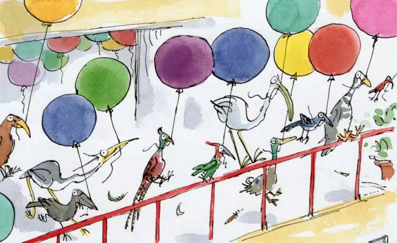 Celebrando o trabalho de Quentin Blake e John Yeoman e 50 anos de livros infantis