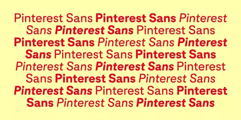 'Một liên lạc rõ ràng của con người': Pinterest Sans của Grilli Type cân bằng hoàn hảo giữa sự quyến rũ và chức năng 958_1