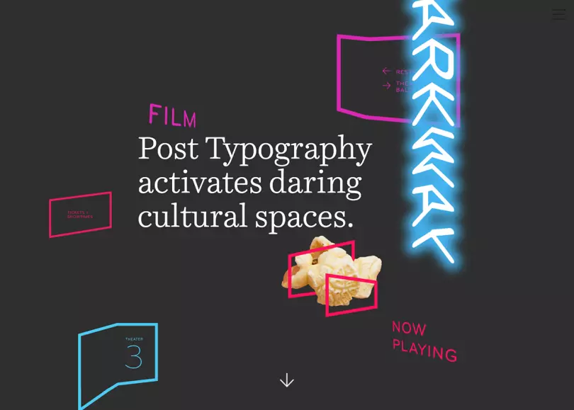 Post Typography нүүр хуудас