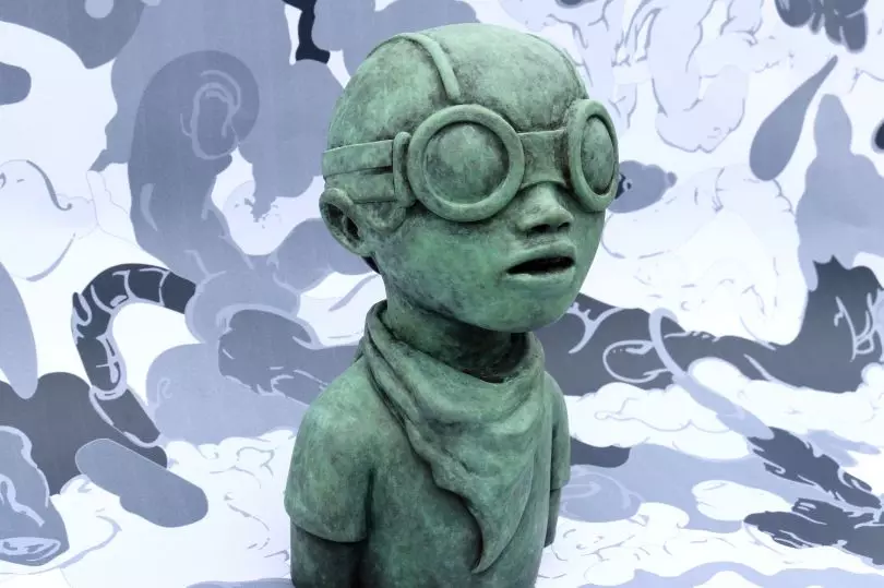 As esculturas de bronce Flyboy de Hebru Brantley aparecen nun espectáculo inmersivo de tres días 9680_6