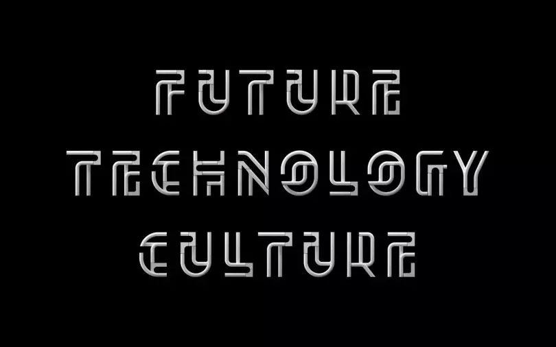Piljevina stvara futuristički tip slova abecede za Wired UK 9687_5