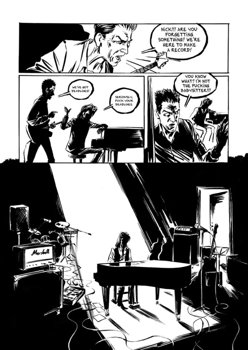 Mercy On Me: Grafički roman prikazuje život Nicka Cavea u obliku stripa 9698_6